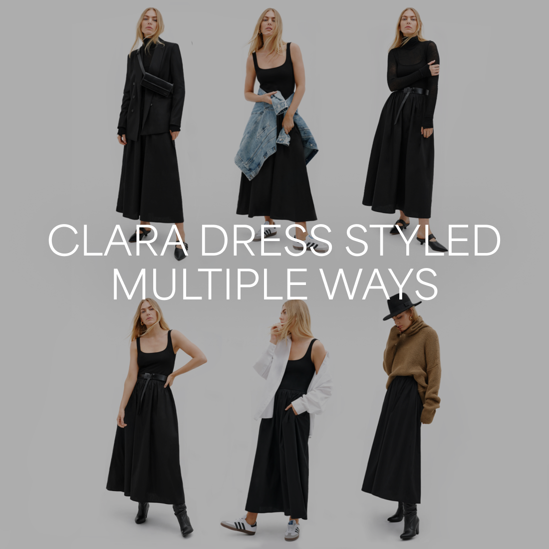 9 Ways To Wear Clara, Our Bestselling All-Season Dress | Marcella