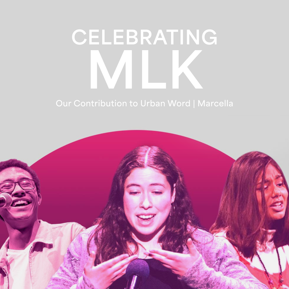 Celebrating MLK: Donating to Urban Word | Marcella