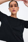 Women's Boxy French Organic Cotton Jersey Tee - Rya Tee | Marcella