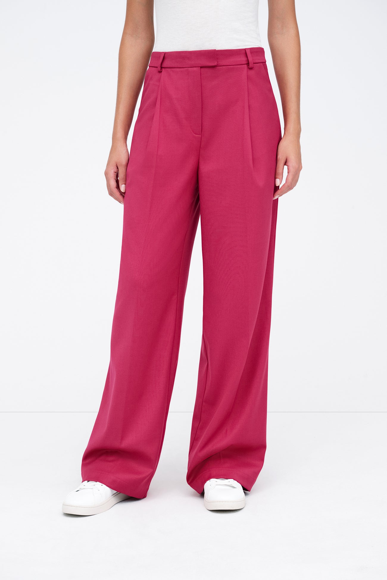 Black Straight Leg Trousers - Warren Pants | Marcella