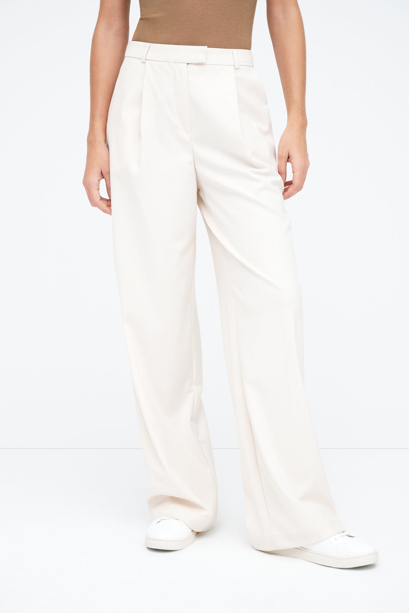 Black Straight Leg Trousers - Warren Pants | Marcella