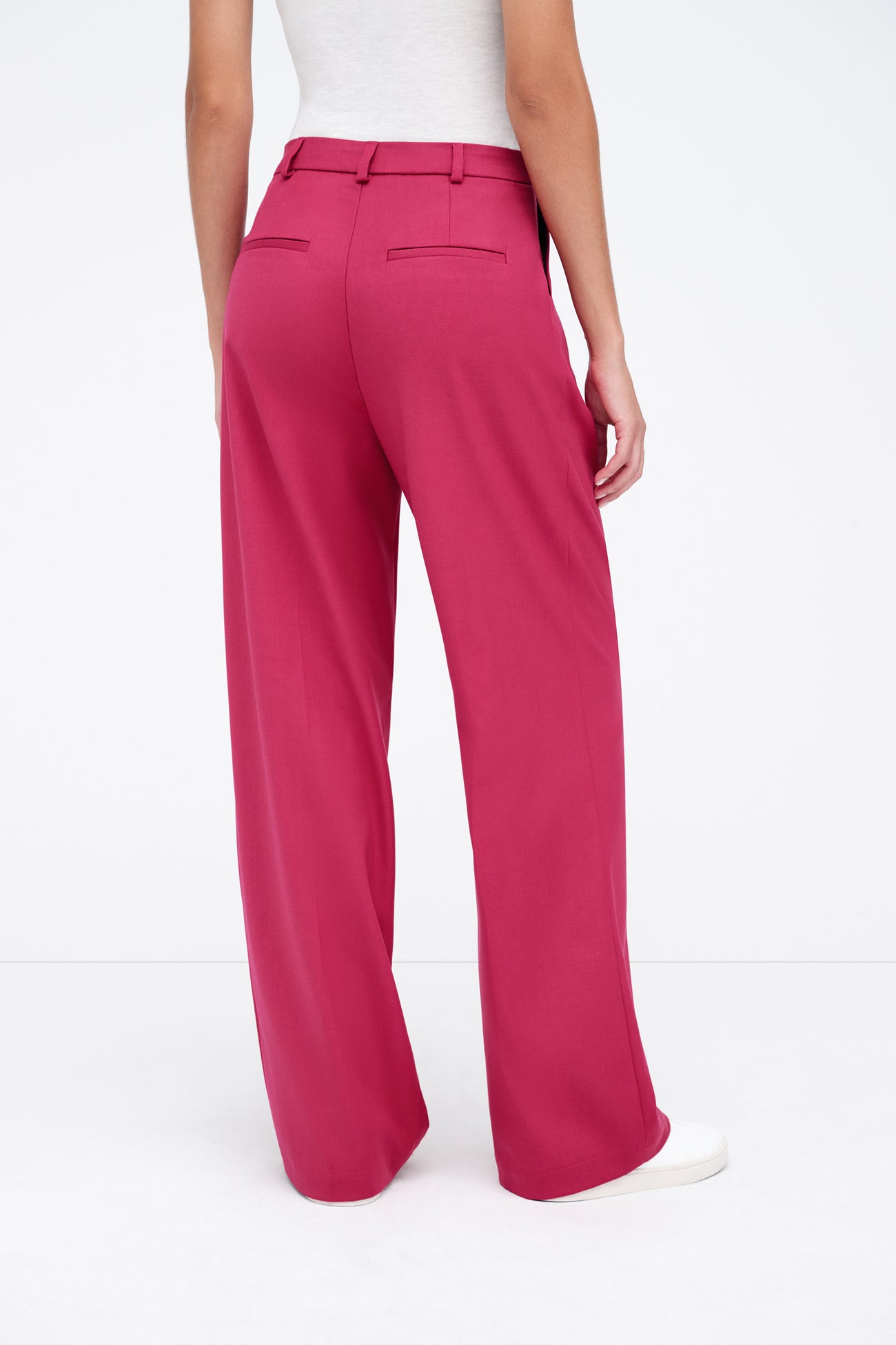 Black Straight Leg Trousers - Warren Pants | Marcella