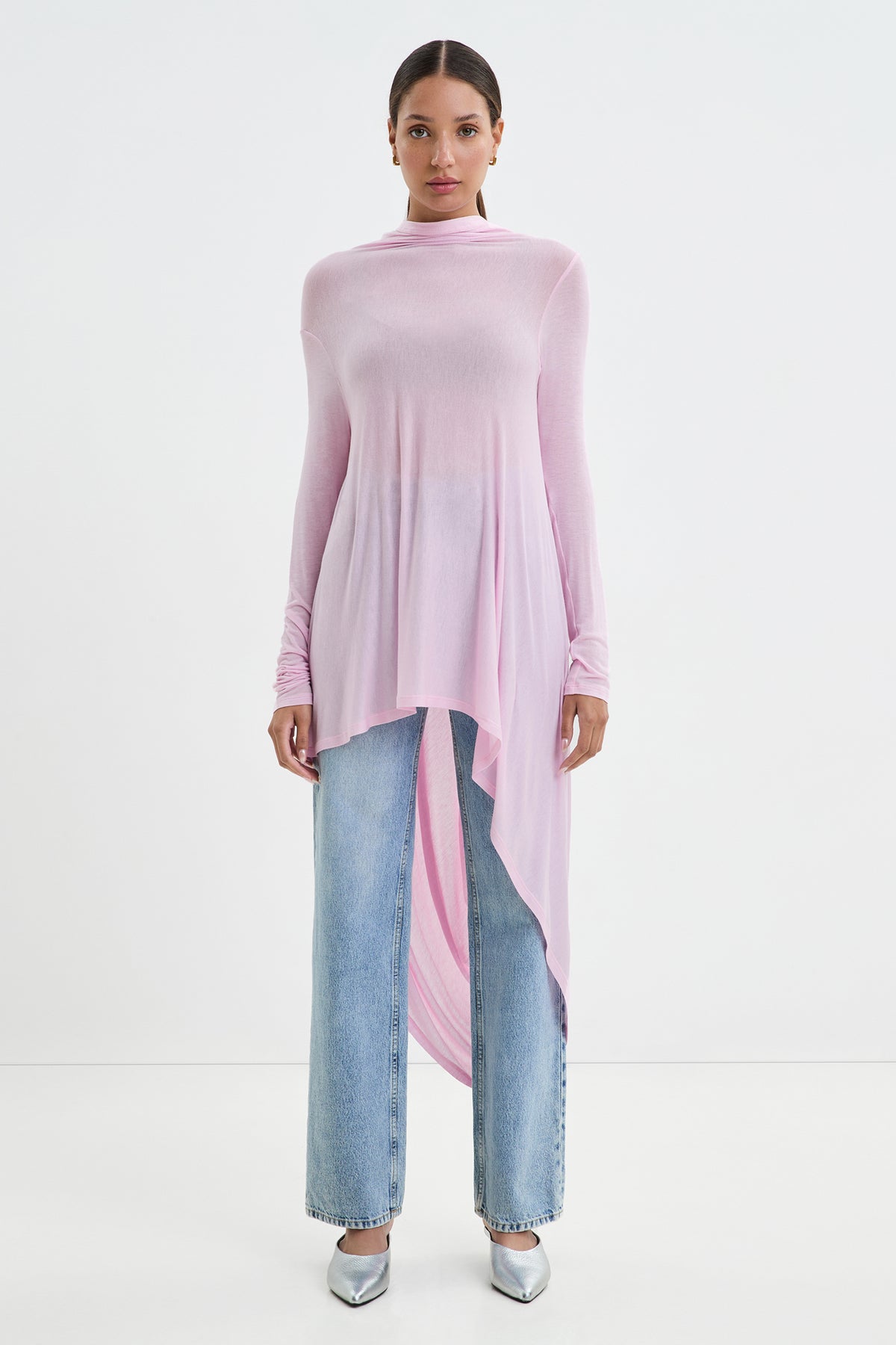 Bestselling Sheer Pink Tunic Top - Iris Tunic | Marcella