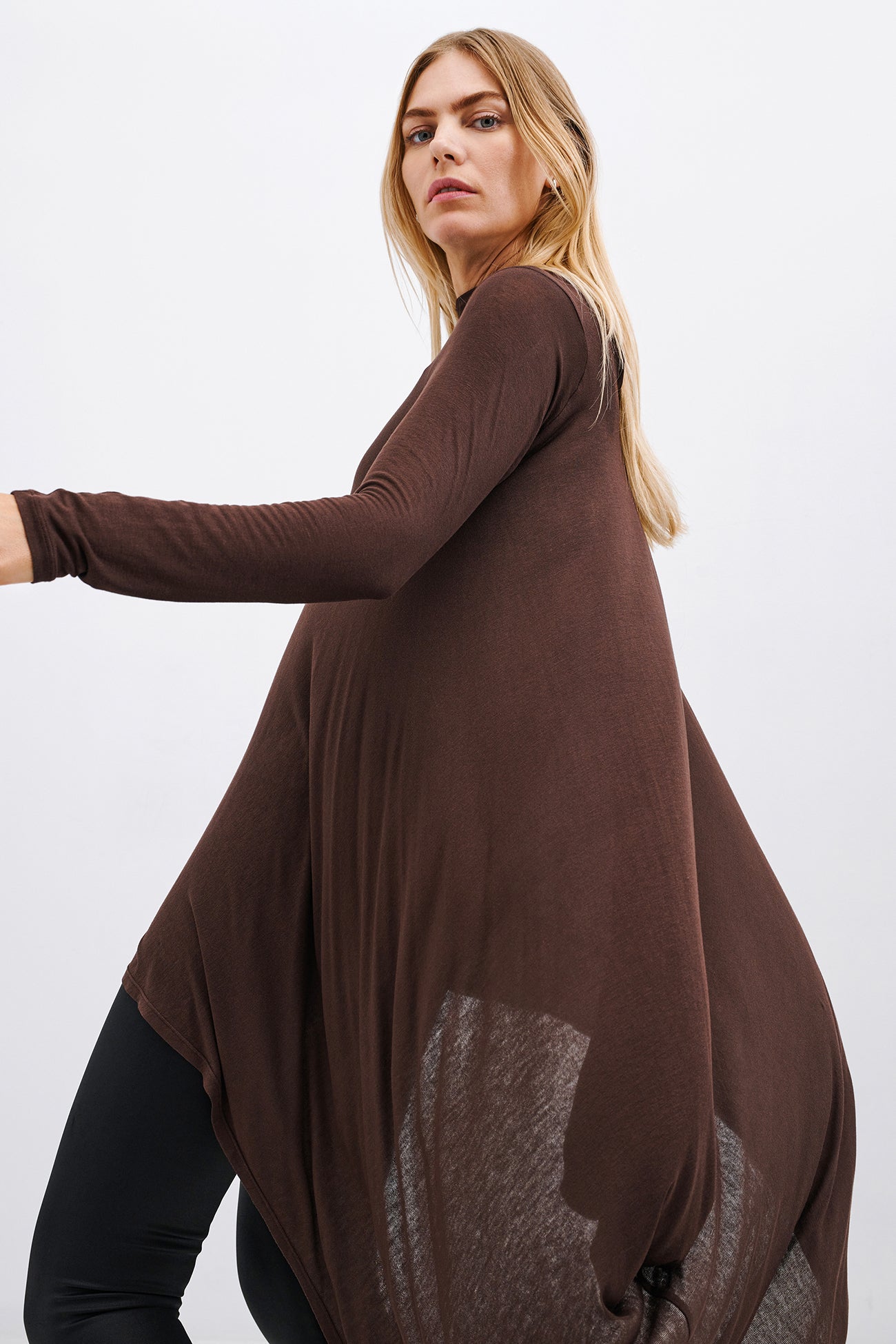 Bestselling Pale Yellow Sheer Tunic Top - Iris Tunic | Marcella