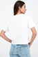 Women's Organic Cotton Cropped Tee | Marcella