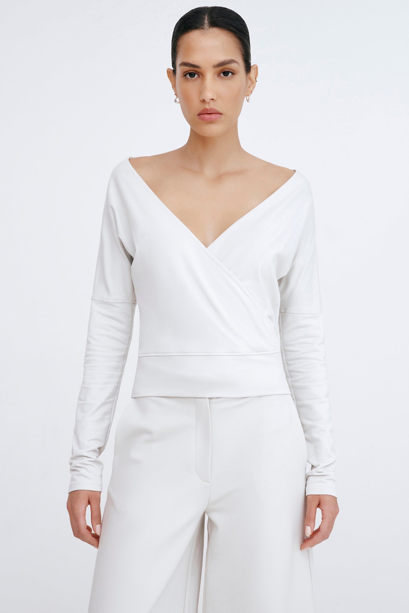 Women's Reversible French Terry Top | Marcella
