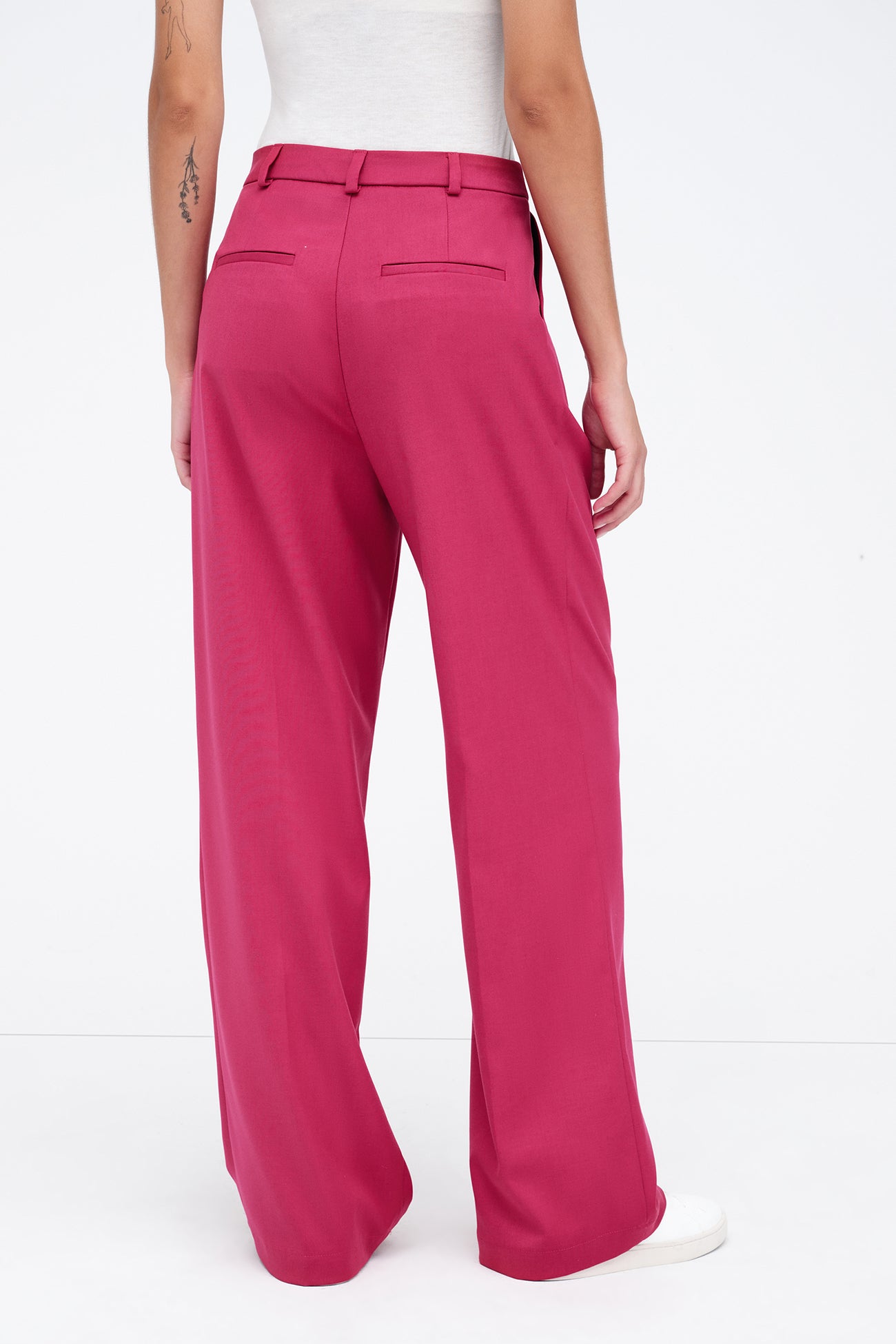 Black Straight Leg Trousers - Warren Pants | Marcella